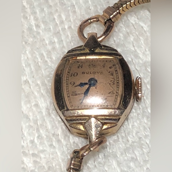Bulova | Accessories | Vintange Bulova Watch Ladies M5 Swiss 4k Rolled ...